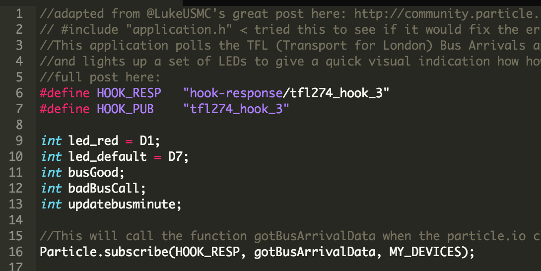 Xxx Does Not Name A Type Error O Vs Cpp A First Project Getting Started Particle